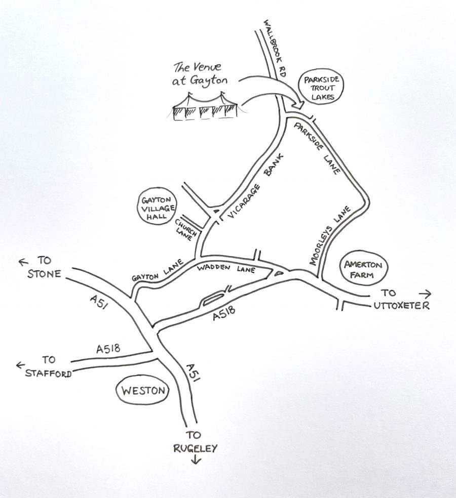 Outdoor Tipi Wedding Venue in Staffordshire